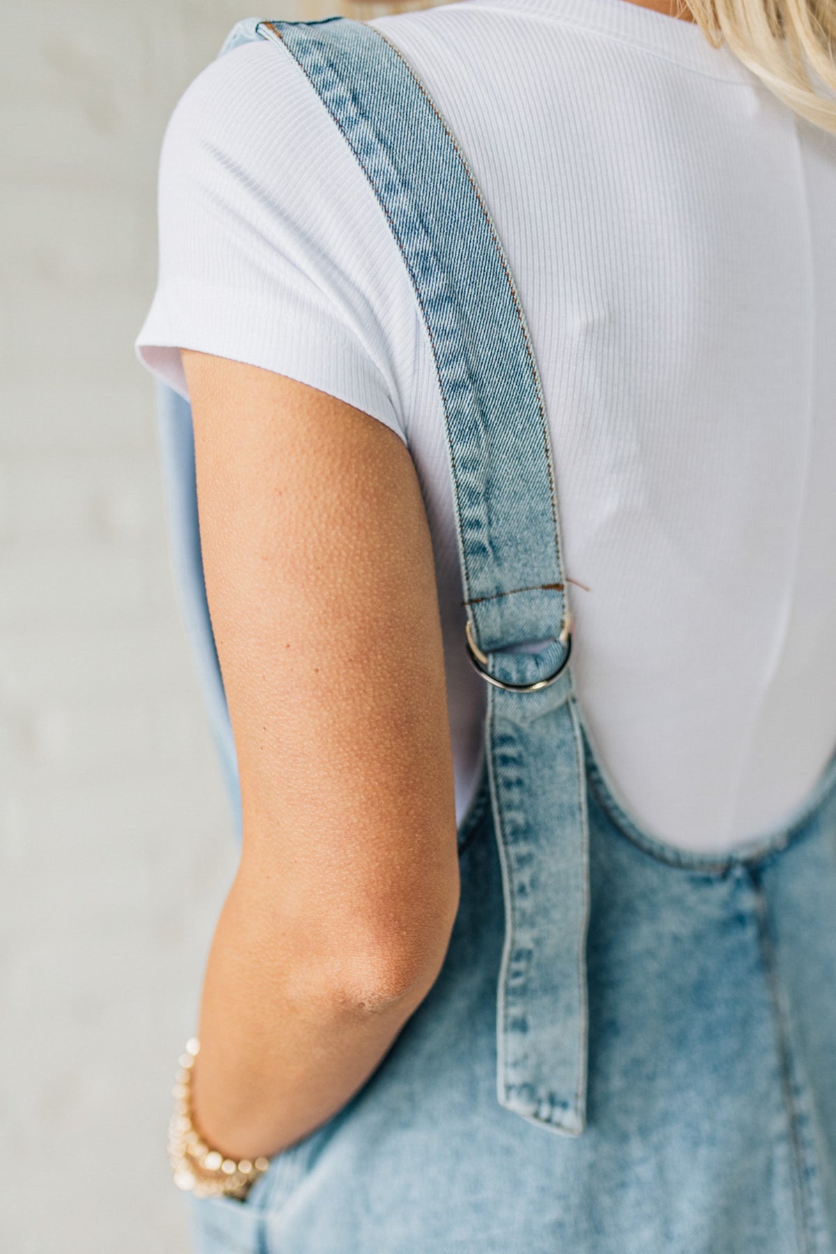 Paisley Denim Jumper Dress – RubyClaire Boutique