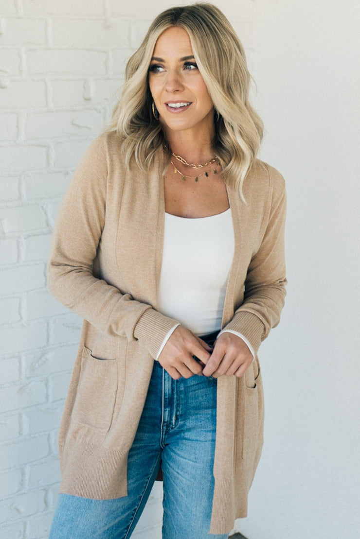 Ultra Soft Long Cardigan with Pockets – RubyClaire Boutique