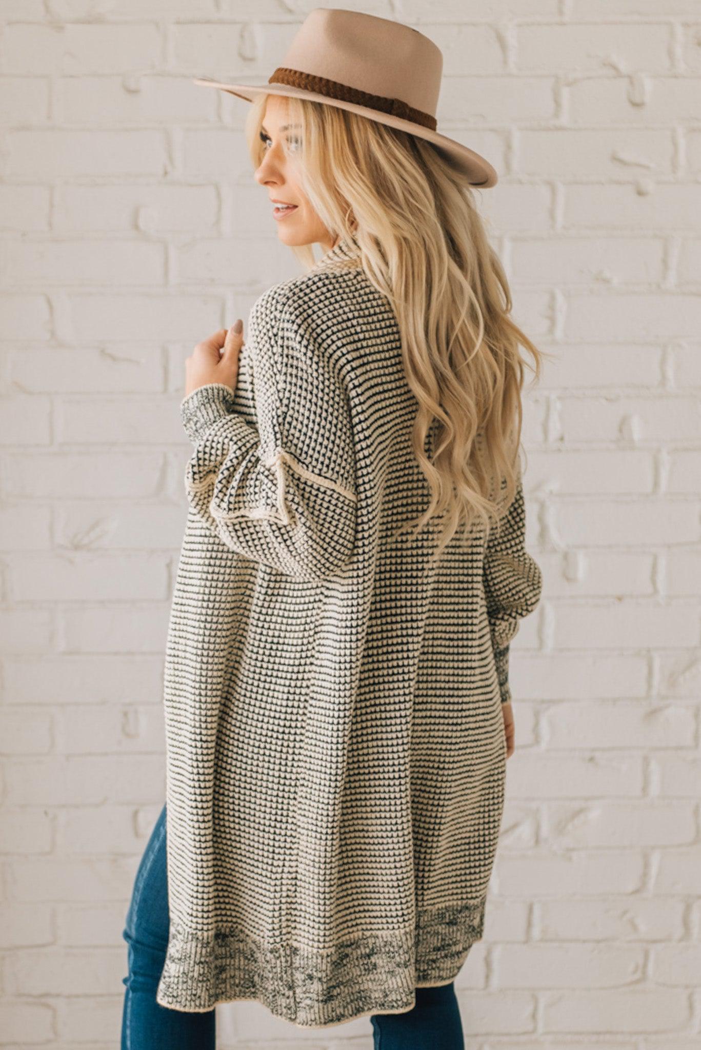 Chunky Knit Oversized Cardigan – RubyClaire Boutique